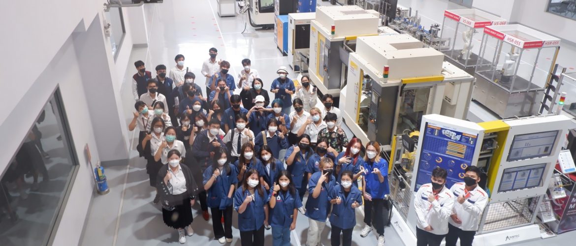 คณะอาจารย์และนักศึกษา คณะบริหารธุรกิจ สถาบันเทคโนโลยีไทย-ญี่ปุ่นเข้าศึกษาดูงาน SIMTEC Learning ...